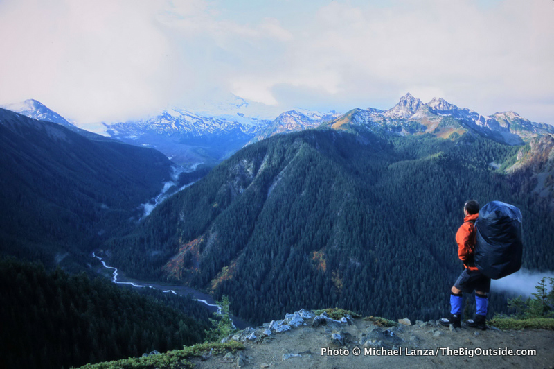 Completely Alone Backpacking Mount Rainier's Northern Loop - The Big ...